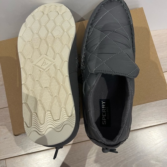 Sperry | Shoes | Sperry Indooroutdoor Mocsider Nylon Slipon Shoes Grey ...